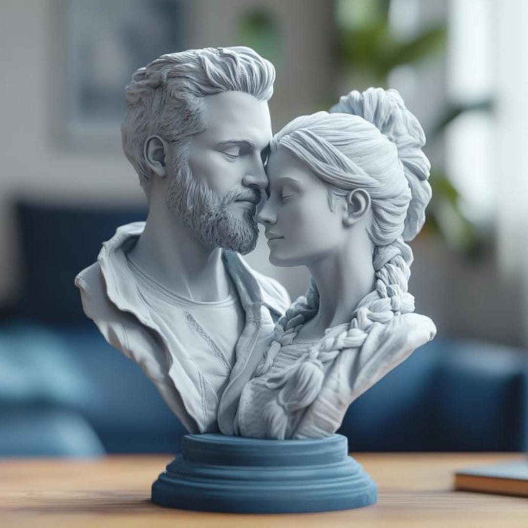 Custom Couple Gift- Custom 3d Printed Couple Gifts, Couple Gift Ideas ...