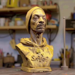 Rapper Gifts, Hip Hop Fan Gifts, Custom Made 3d Printed Rapper ...