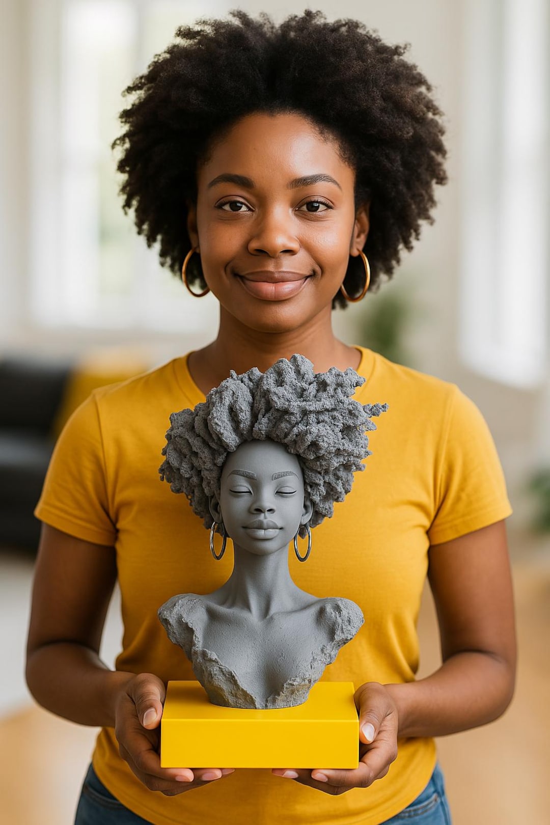 Custom 3D Sculpture From Photo: Personalized Bust Sculpture - Etsy