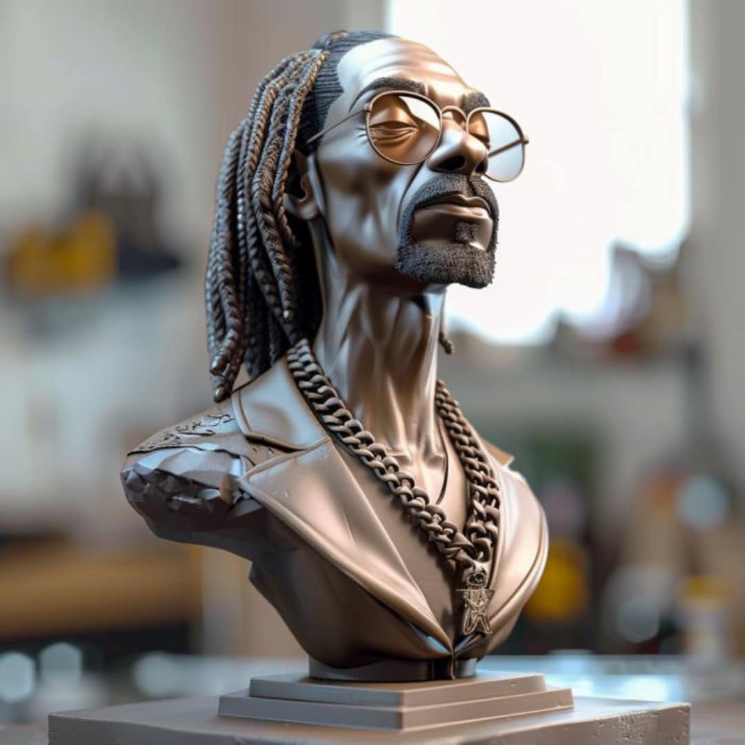 Rapper Gifts, Hip Hop Fan Gifts, Custom Made 3d Printed Rapper ...