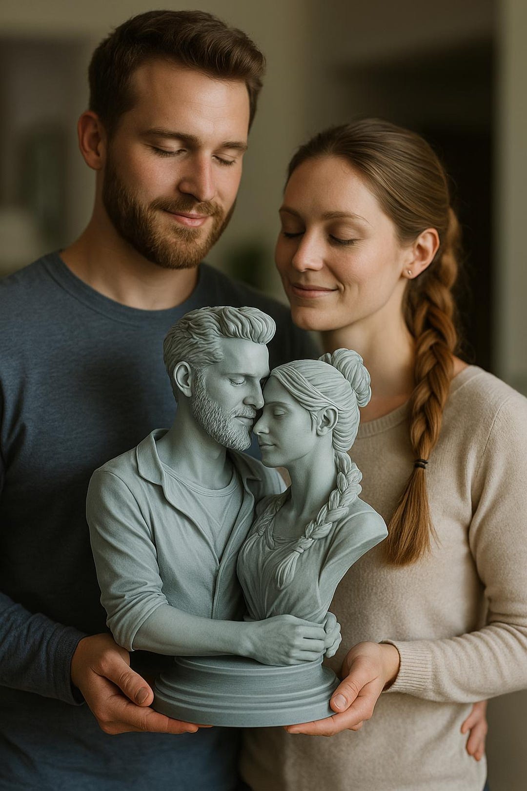 Custom Couple Gift- Custom 3d Printed Couple Gifts, Couple Gift Ideas ...