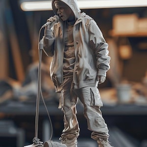 Rapper Gifts, Hip Hop Fan Gifts, Custom Made 3d Printed Rapper ...