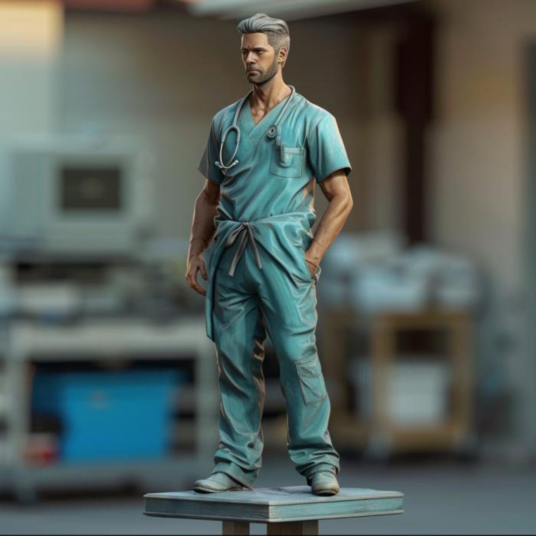 Custom Nurse Gifts, Nurse Gift, Custom Made 3d Printed Nurse Table Top ...