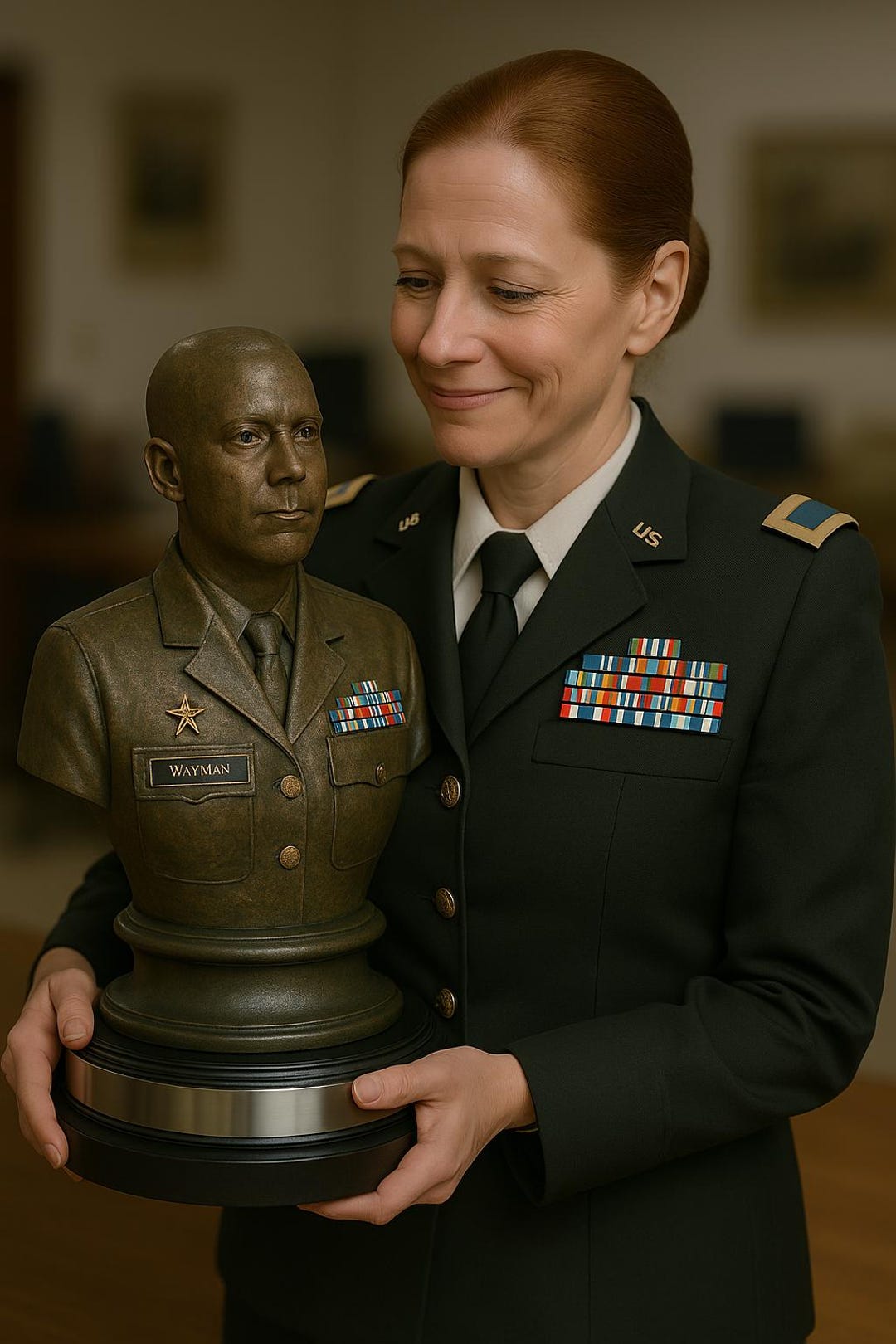 Custom Veteran Gift, Personalized Custom 3D Sculpt of Veteran, Army ...