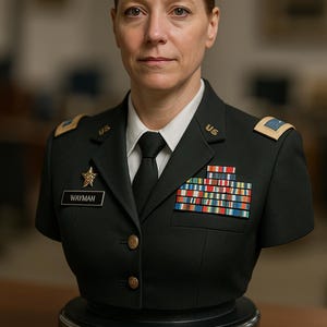 Custom Veteran Gift, Personalized Custom 3D Sculpt of Veteran, Army ...