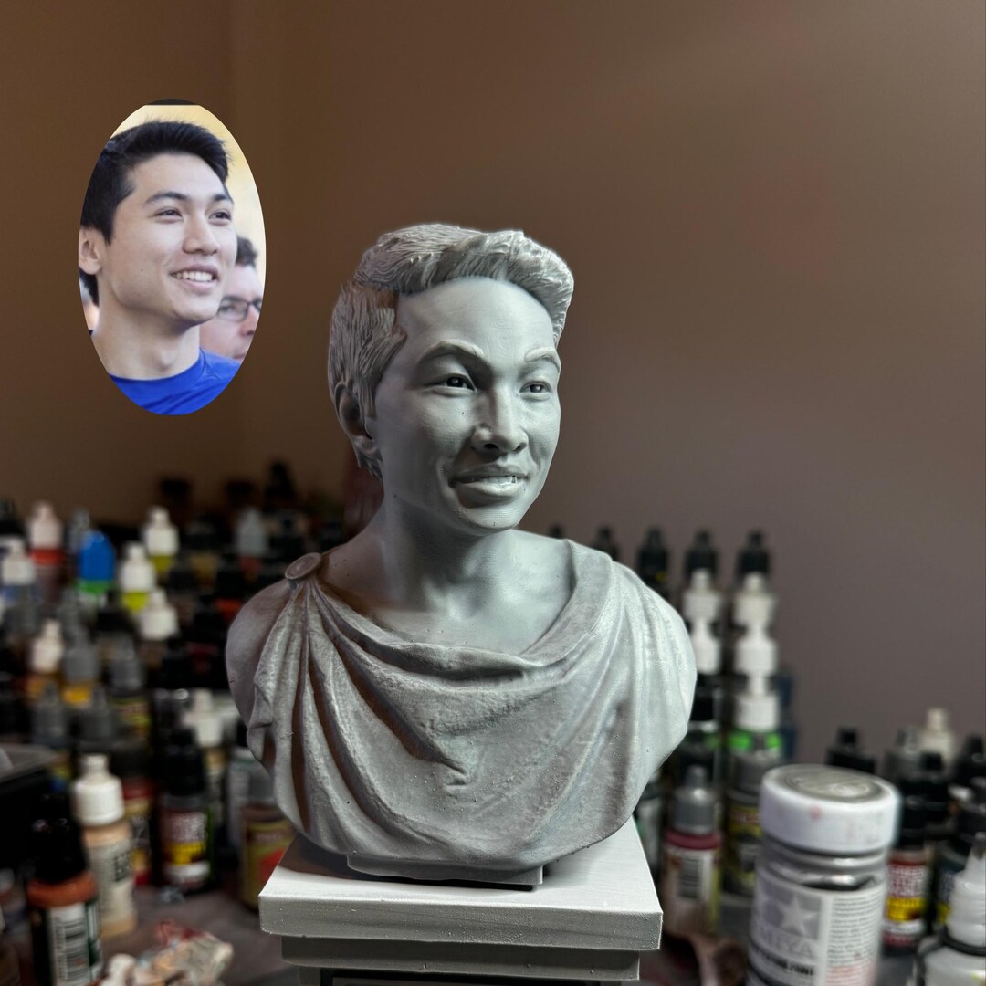 3d Busts From Photos ,custom 3D Sculpts, Personalized Custom 3D Sculpt ...