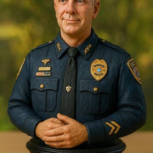 Custom Police Gifts,police Gifts, Custom 3d Printed Police Figurines ...