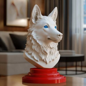 Custom Dog Sculpture/custom Pet Figurine - Custom Pet Bust Sculptures ...