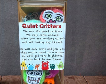 Classroom Quiet Critters - Etsy