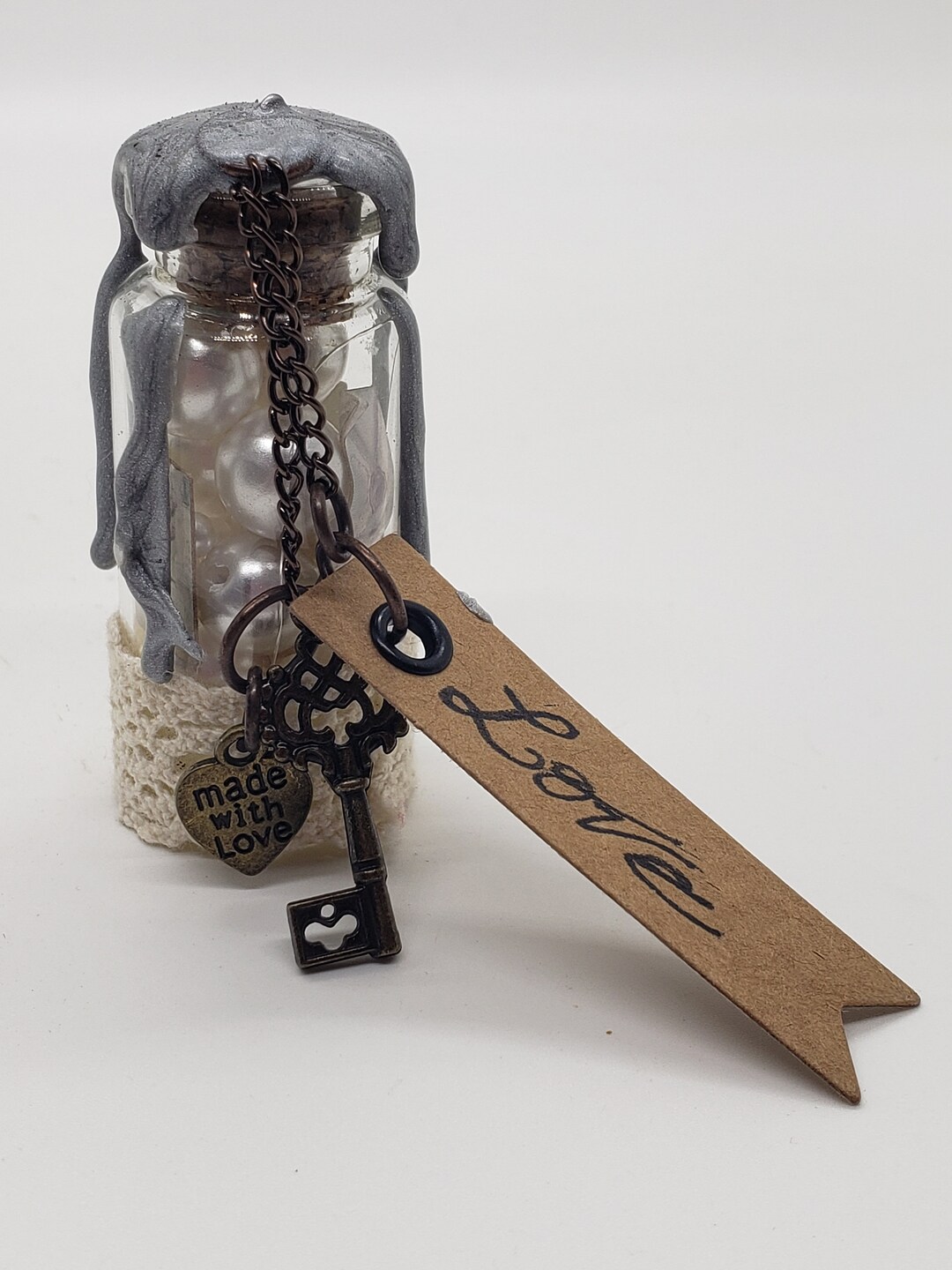 Trinket Spell Shaker Jars, to Receive Love Letters , Key to Opening ...
