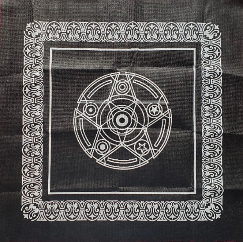 Altar Cloth, Tarot Cloth, Reading Tarot Tablecloth, Divination ...