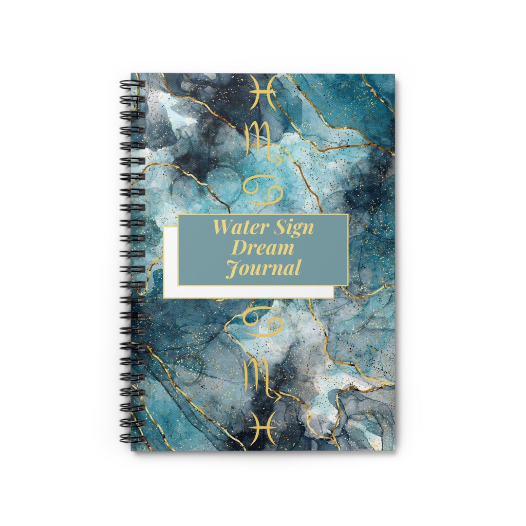 Water Sign Dream Journal Zodiac Sign Journal Astrology Journal Daily ...
