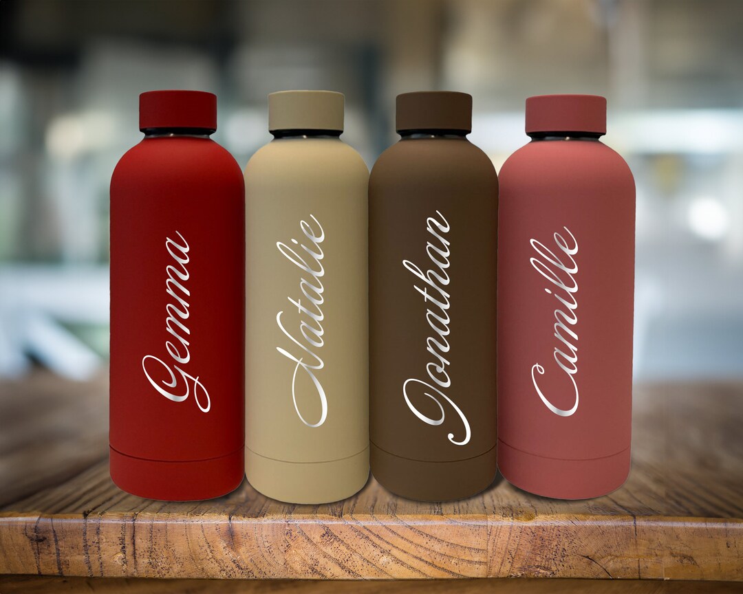 Engraved Bottle Water Bottle Personalized Bottle Custom Bottle ...