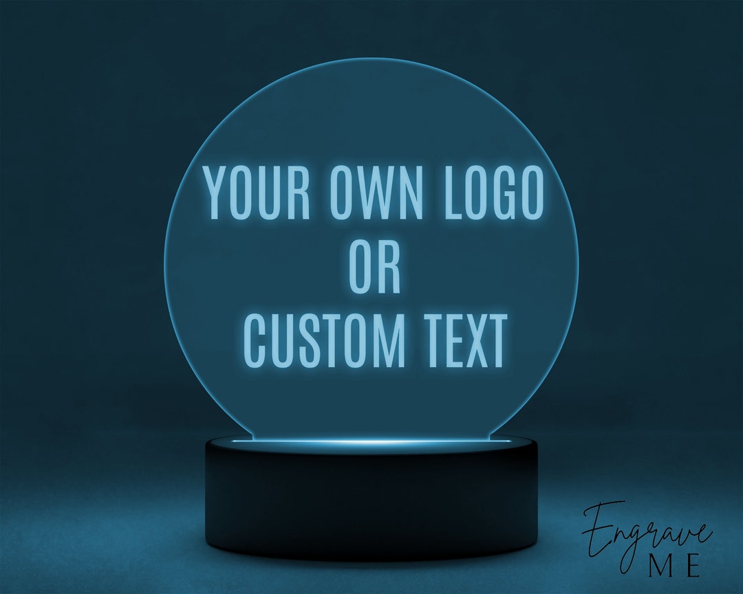 Logo Custom Neon Sign, Store Name Neon Sign, Custom Neon Table Numbers ...