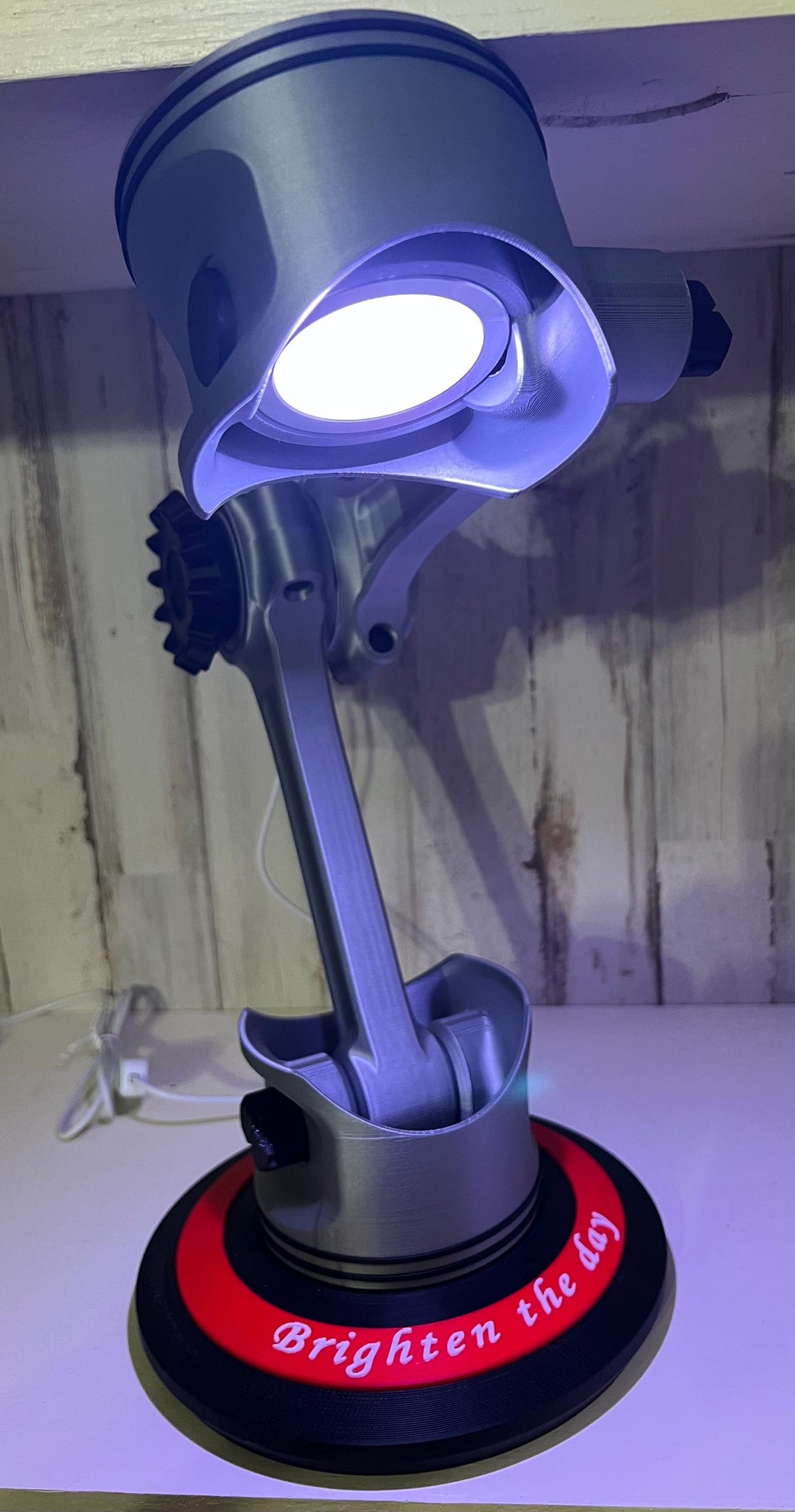 Engine Piston Lamp- for Your Mechanic. 3D Print. - Etsy