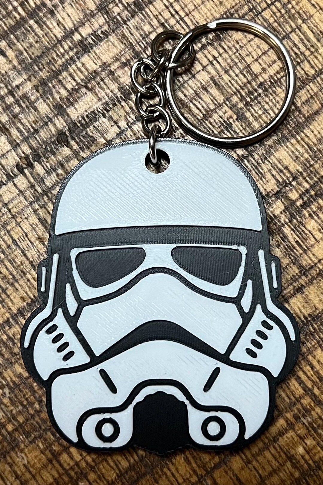 Storm Trooper Keychain - Etsy