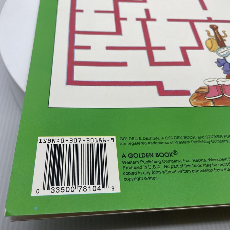 1994 Frosty the Snowman Sticker Fun Coloring Book Golden 2255-25 ...