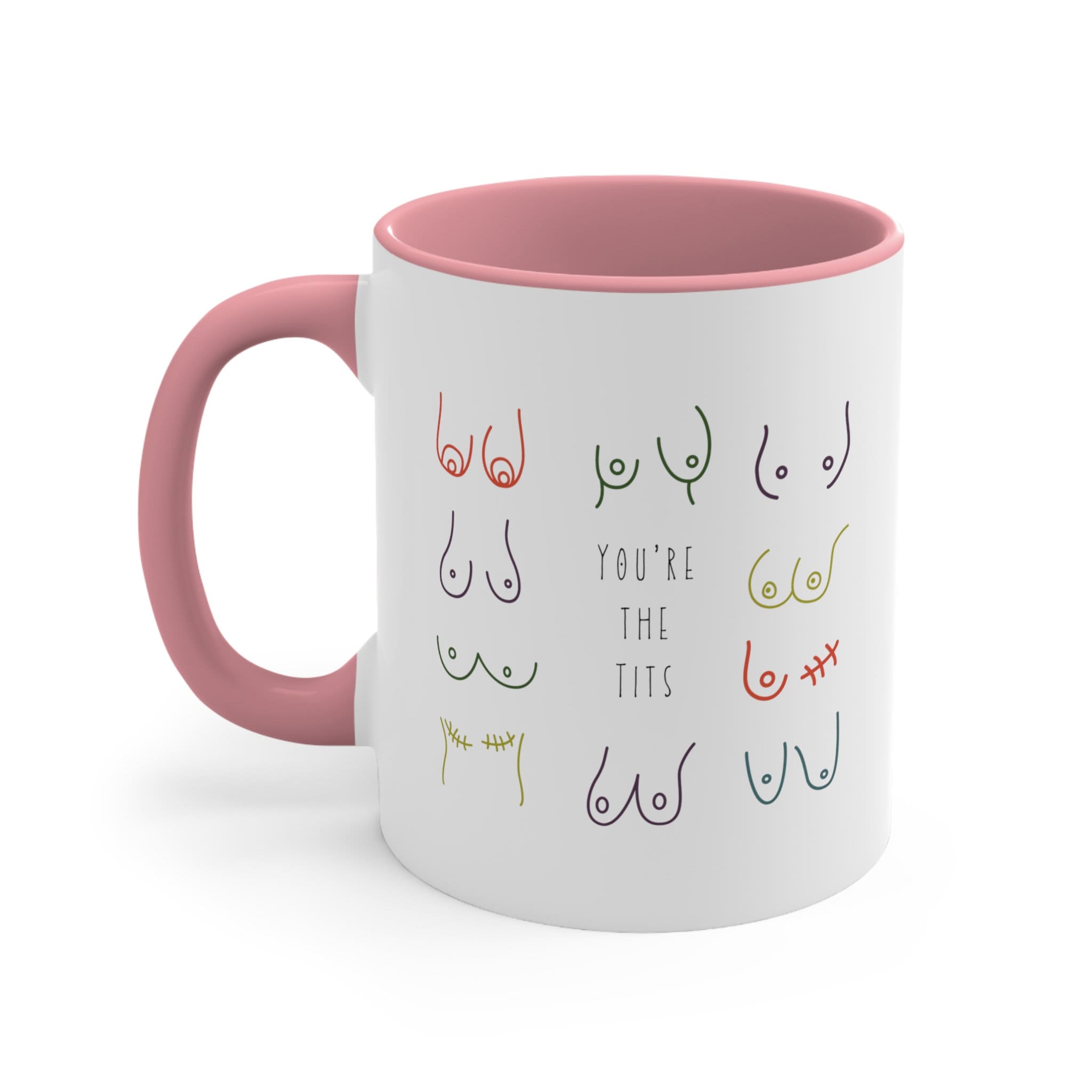 Adult Humor You're the Tits Mug, Breast Awareness, Birthday Gift, Christmas Gift, Adult Humor ...