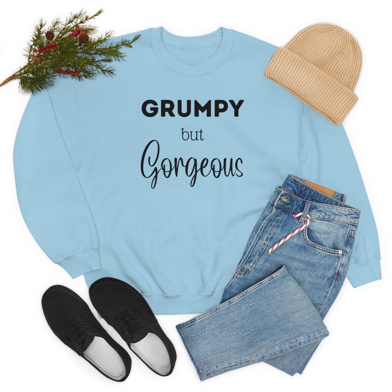 Grumpy but Gorgeous Ugly Christmas Sweater, Christmas Gift, Winter ...