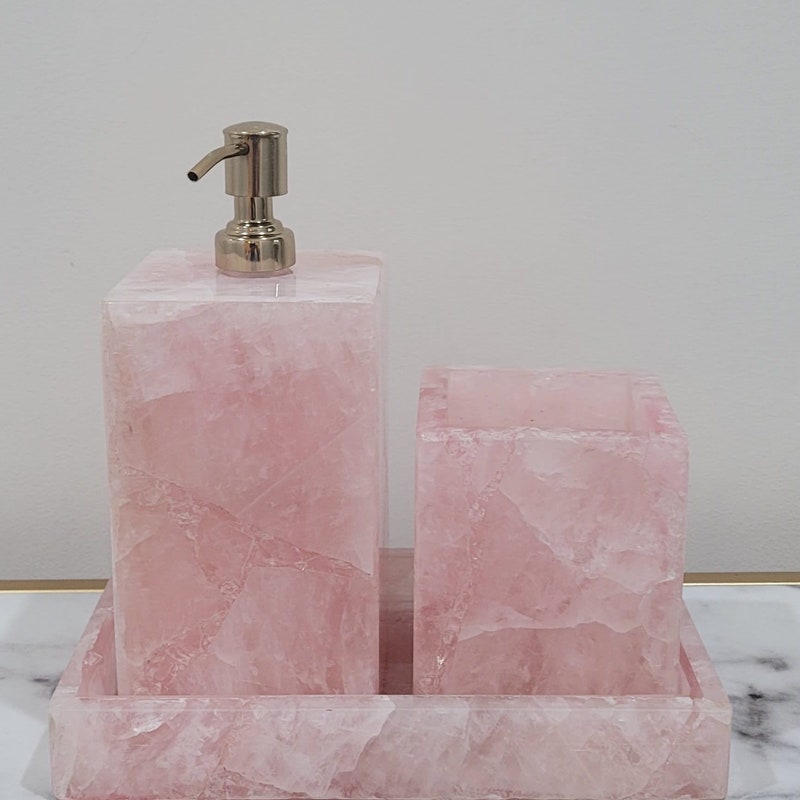 Pink Soap Dispenser - Etsy