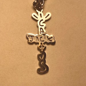 Travis Scott- Cactus Jack Silver Necklace - Etsy