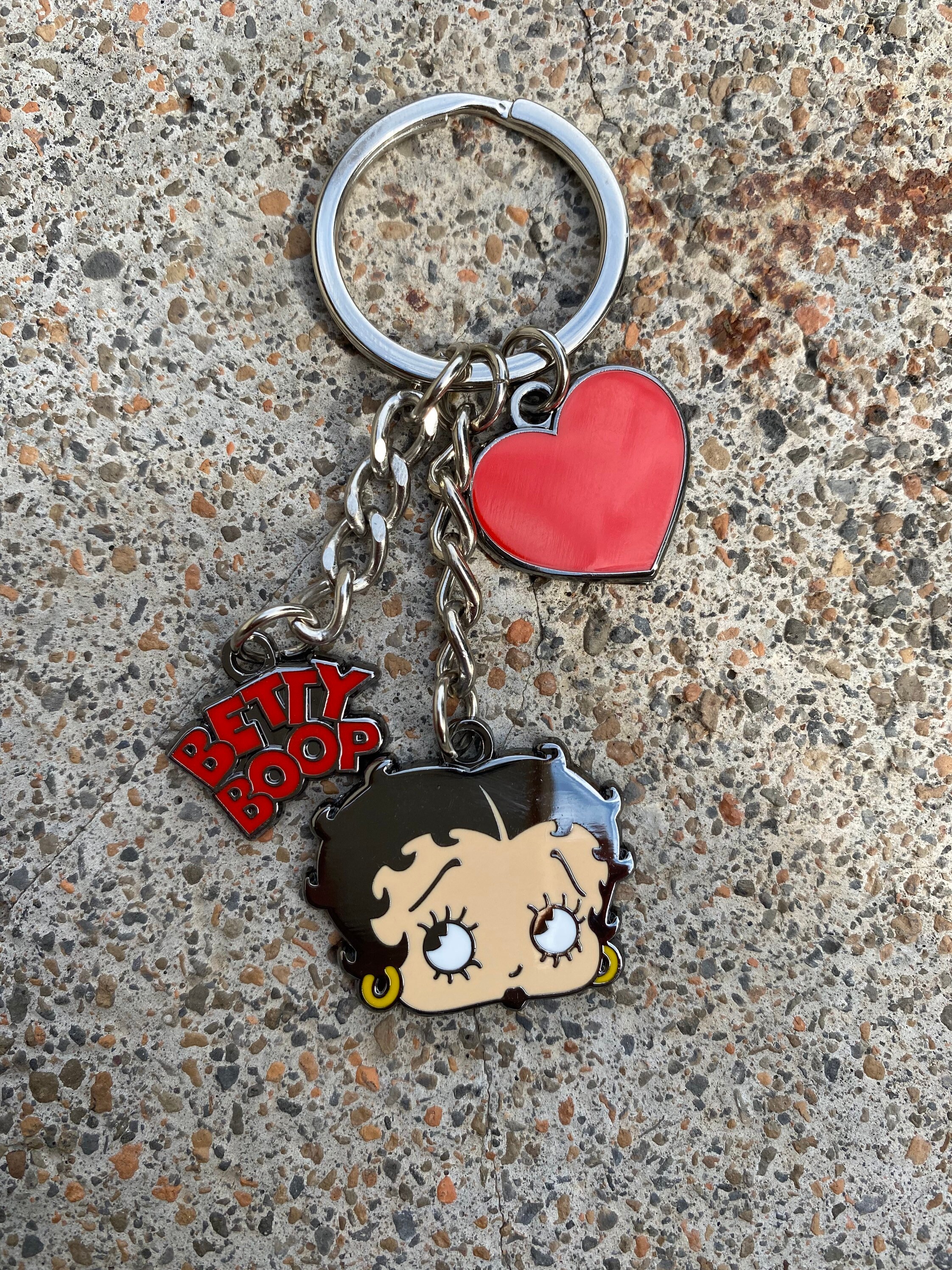 Vintage Betty Boop Keychain - Etsy
