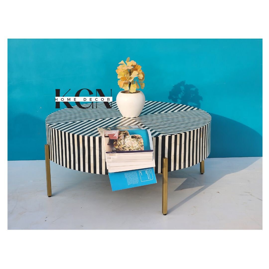 Bone Inlay Coffee Table Bone Inlay Furniture Bone Inlay - Etsy