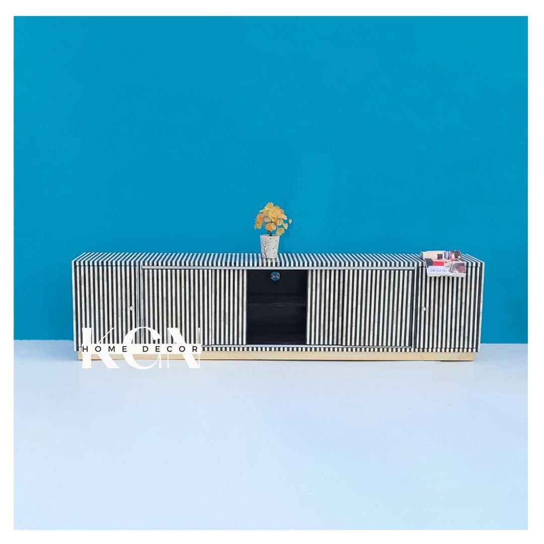 Bone Inlay Media Console Entertainment Unit for Living Room - Etsy