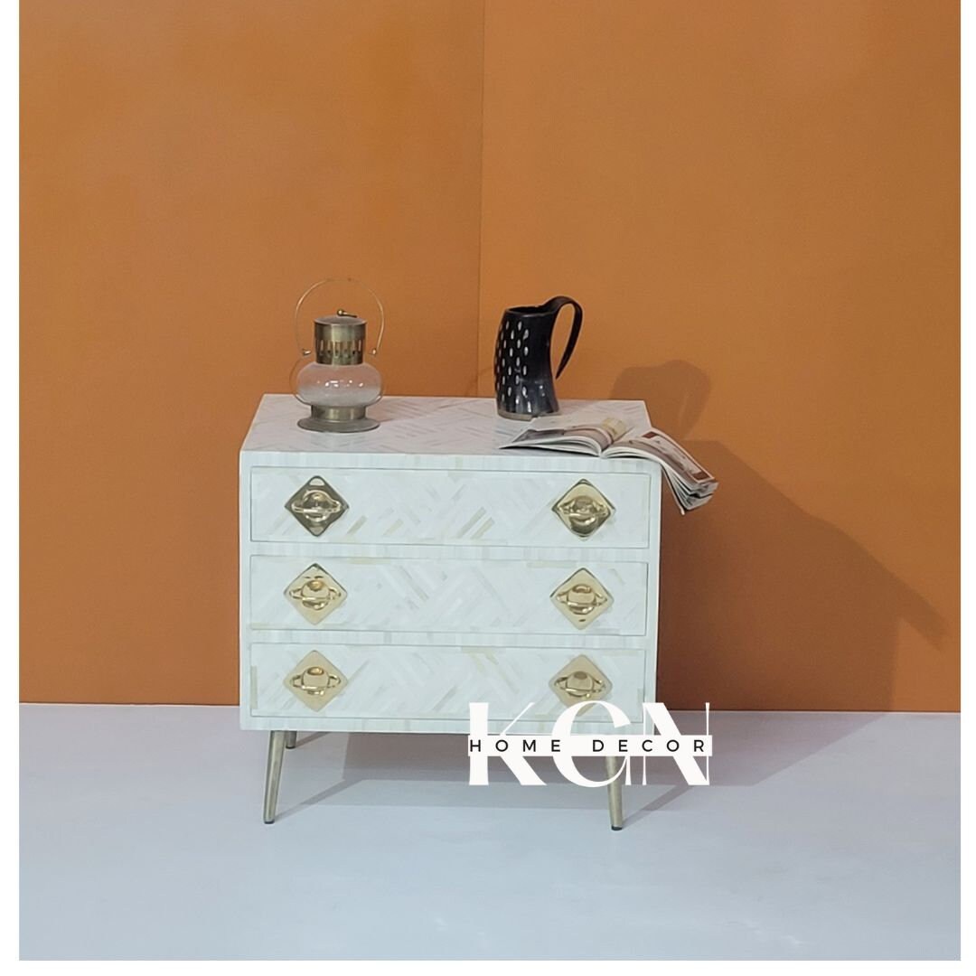 Bone Inlay Cabinet , Bone Inlay 3 Drawer Dresser , Bone Inlay Optical ...