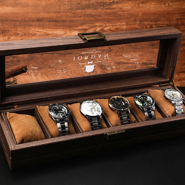 Watch Box for Men - Etsy
