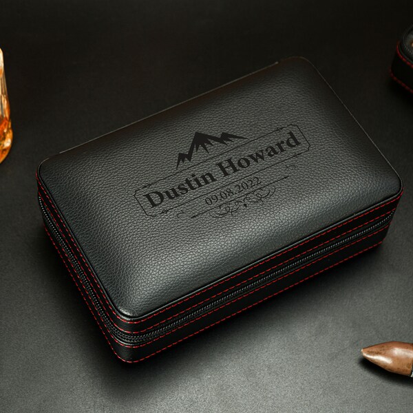 Engraved Cigar Box - Etsy