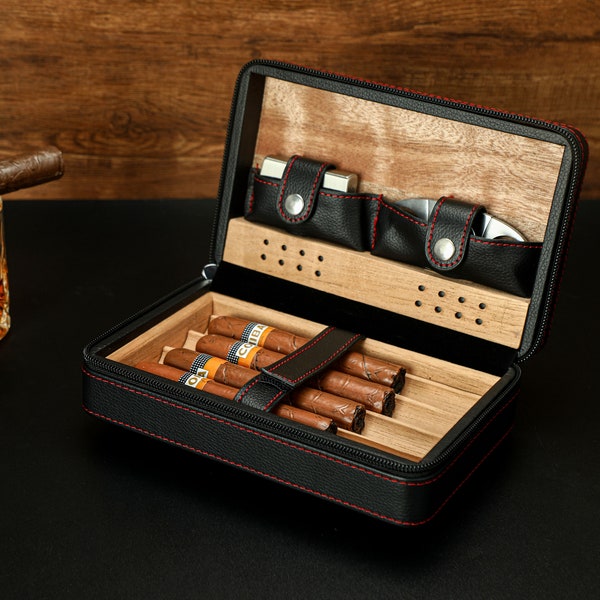 Engraved Cigar Box - Etsy