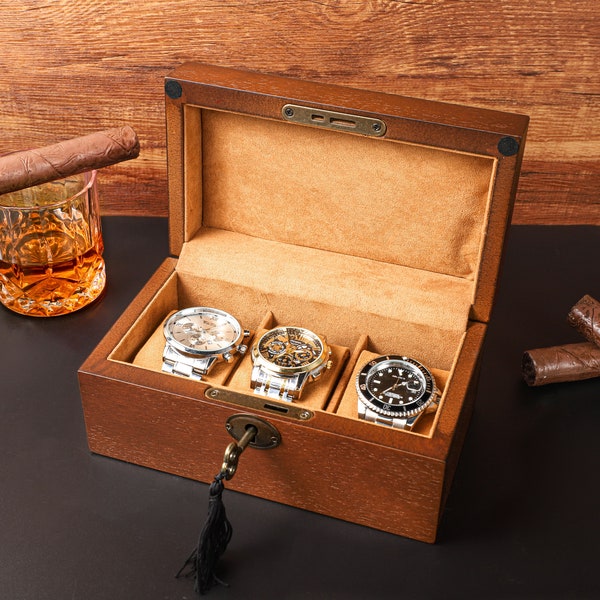 Watch Box for Men - Etsy