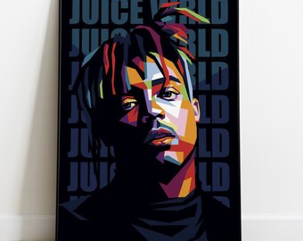 Juice Wrld Poster Art - Etsy