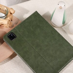 Vintage Rustic Green iPad Case for Air 5 4 3 Case, iPad Pro 11 12.9 ...