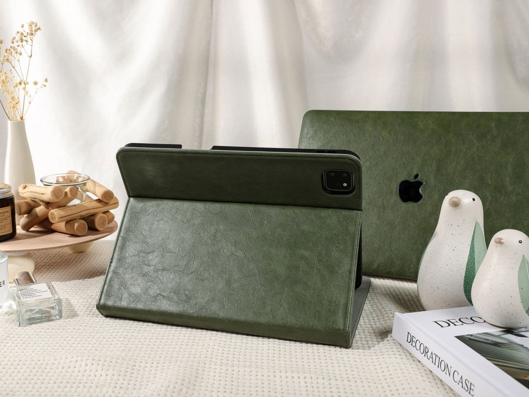 Vintage Rustic Green iPad Case for Air 5 4 3 Case, iPad Pro 11 12.9 ...