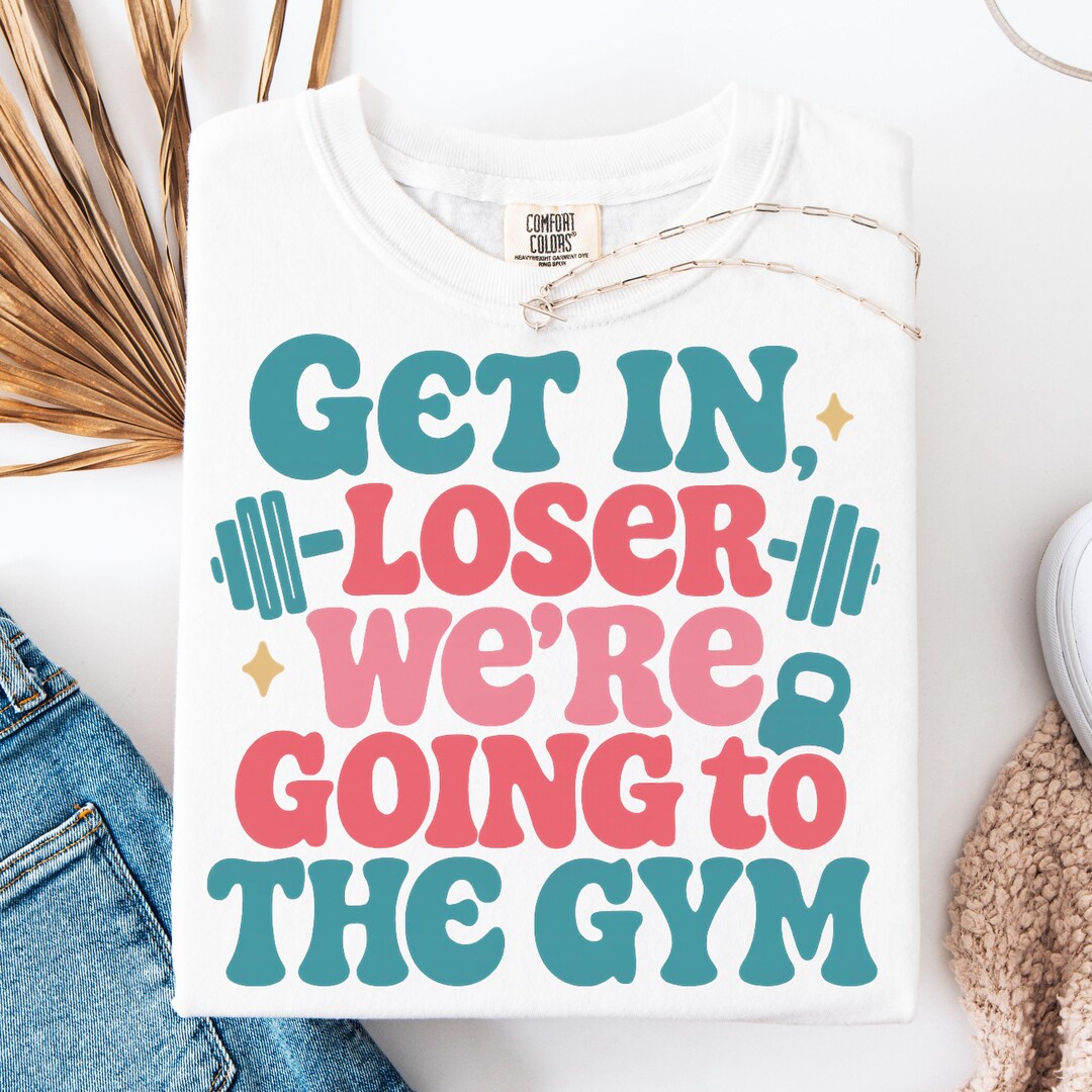 Funny Retro Gym PNG: Workout Design (digital Download) - Etsy