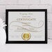 Editable Elegant Graduation Certificate. Fully Editable and Printable ...