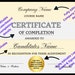 Editable Awards Certificate, Completion Certificate, Diploma ...