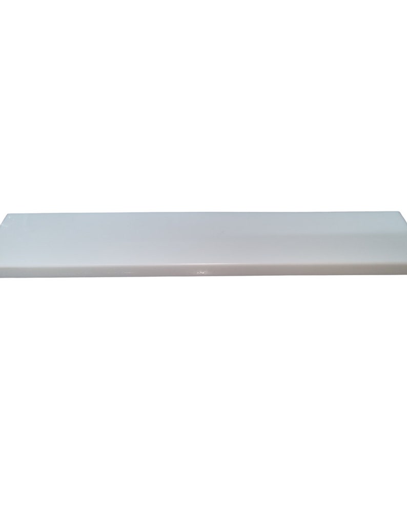 White Engineered Granite Threshold Marble Saddle Shower Curb With ...