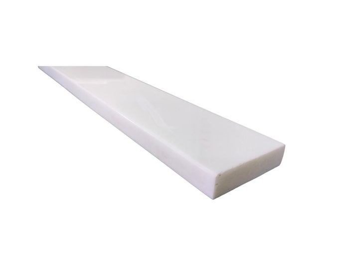 Engineered Stone 6" Wide Marble Door Saddle, Threshold, Shower Curb ...