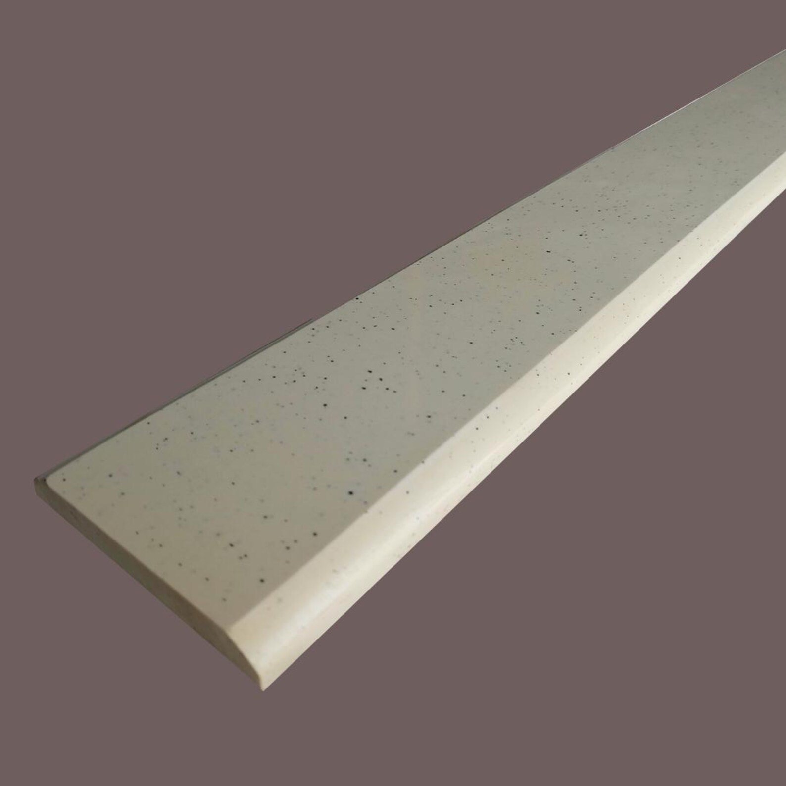 Galaxy Vanilla White Engineered Granite Threshold Marble Saddle Shower ...