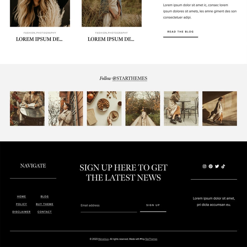 Marvelous • Responsive Blogger Template, Blogger Template Blogspot ...