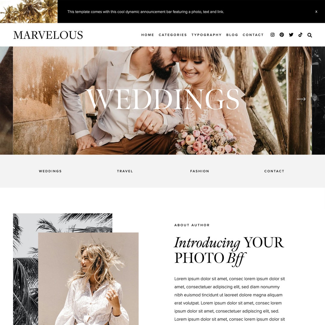 Marvelous • Responsive Blogger Template, Blogger Template Blogspot ...