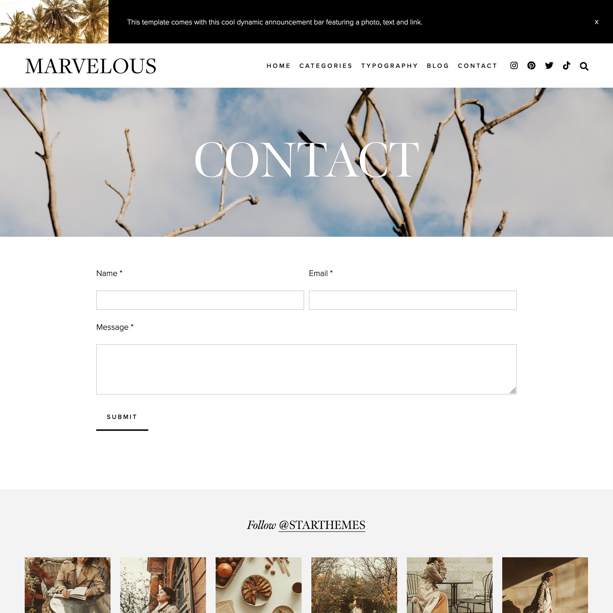Marvelous • Responsive Blogger Template, Blogger Template Blogspot ...