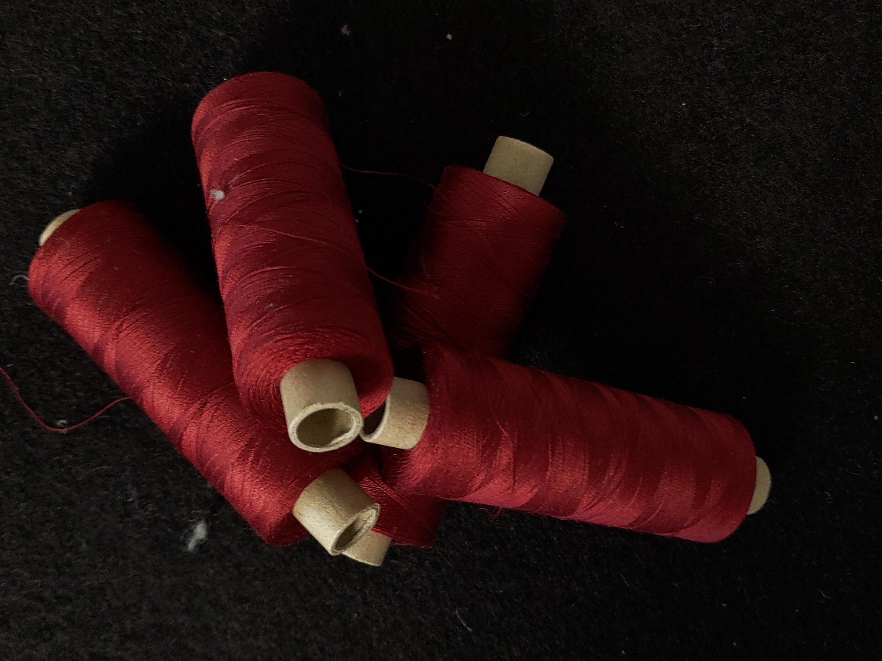 Embroidery Thread, 046 Deep Ruby Red, Bleach-proof - Etsy