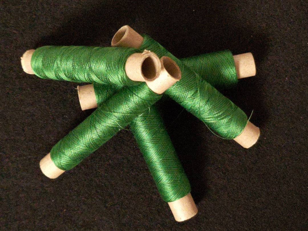 Embroidery Thread, 024 Green Ombré, Bleach-proof - Etsy