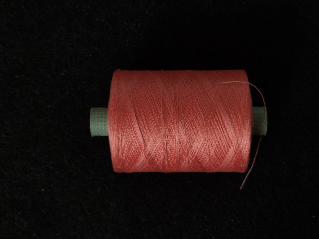 Embroidery Thread, 140 Coral Pink, Bleach-proof - Etsy