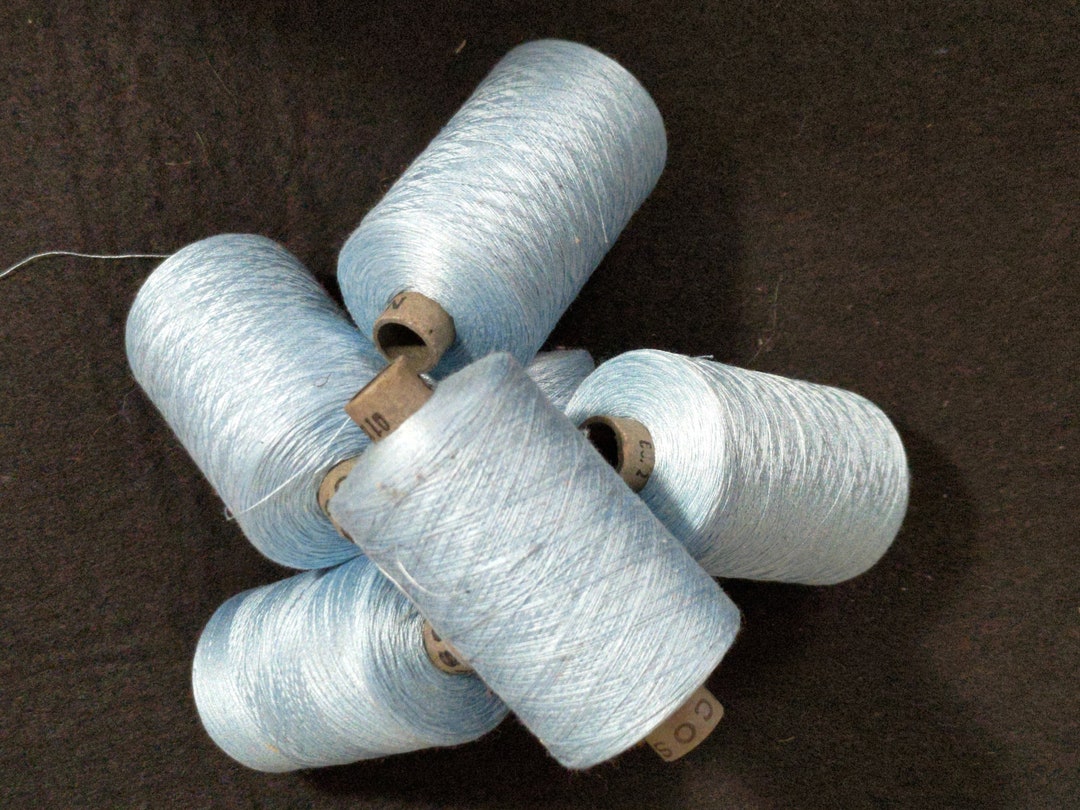Embroidery Thread, 112 Light Sky Blue, Bleach-proof - Etsy