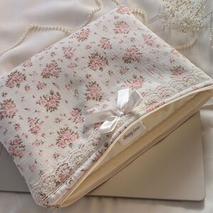 Coquette Laptop Sleeve, Aesthetic Laptop Case, Floral Laptop Bag ...
